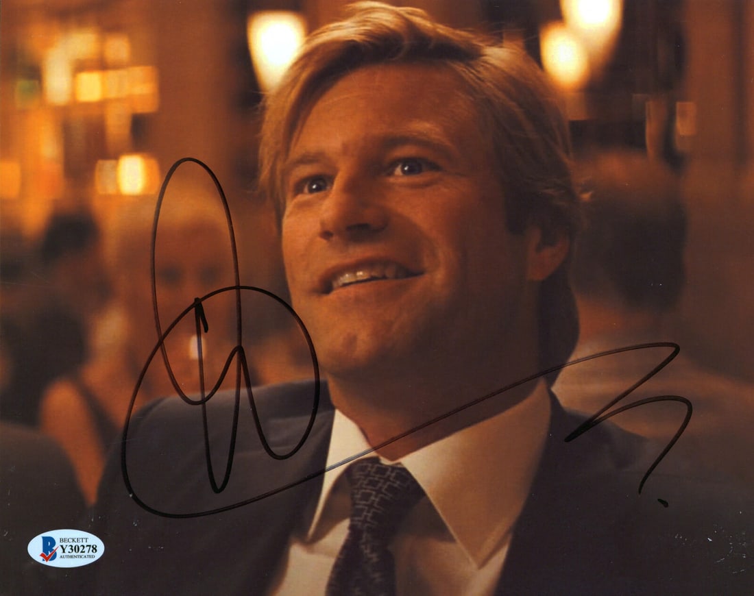 Aaron Eckhart Batman The Dark Knight Signed 8x10 Photo Bas #y30278