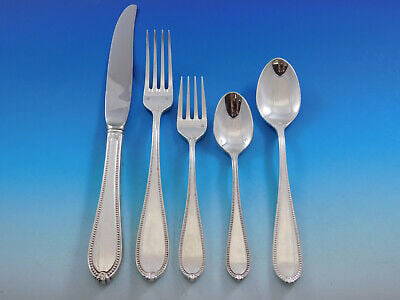 Triumph By Tuttle Sterling Silver Flatware Set For 12 Service 61 Pieces ...