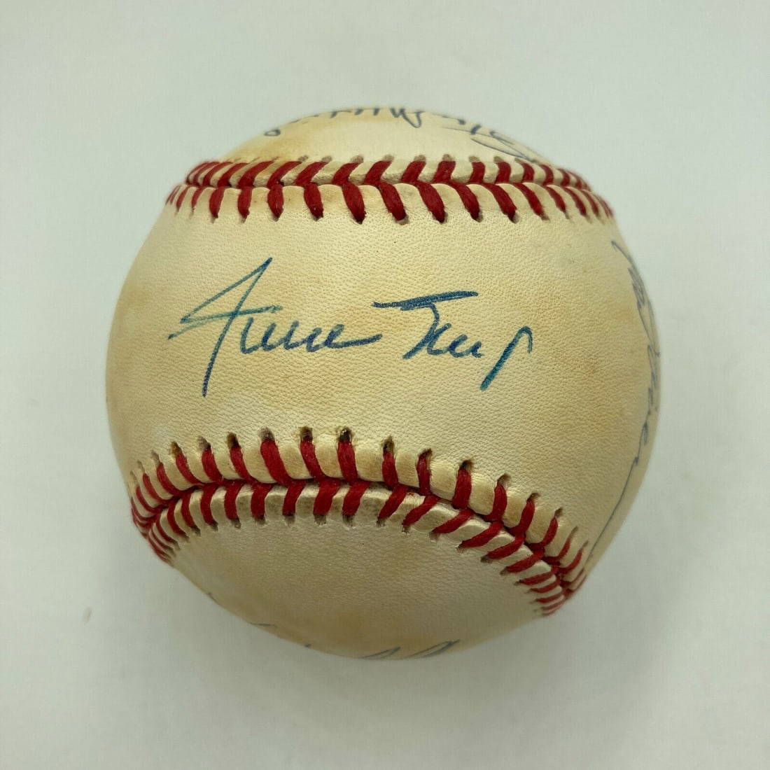 Willie Mays Hank Aaron Stan Musial 3 000 Hit Club Signed Baseball 11 ... Willie Mays Hank Aaron Stan Musial 3 000 Hit Club Signed Baseball 11 ...