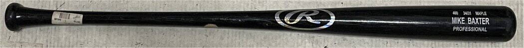 Mike Baxter Team Issued Baseball Bat Rawlings Maple Professional Mets ...
