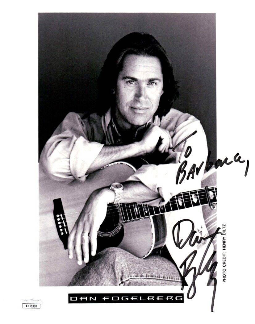 Dan Fogelberg Signed Autographed 8x10 Photo Late Singer Songwriter Jsa ...