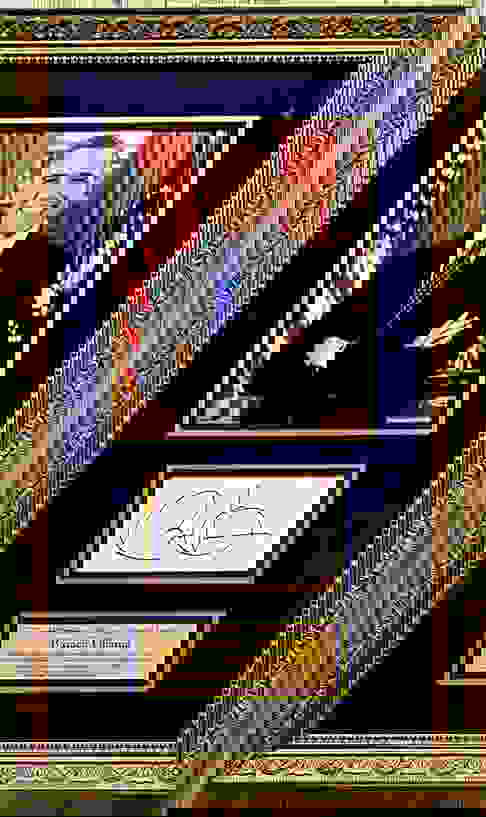 Barack Obama (44th President) Signed/framed Display-huge Signature-jsa ...