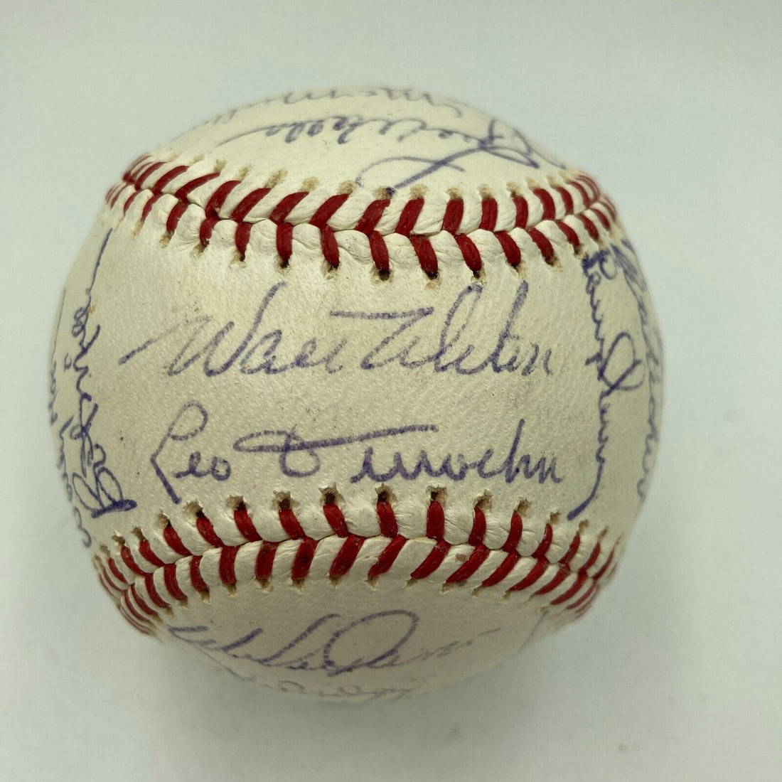 1963 Los Angeles Dodgers World Series Champs Team Signed Baseball ...