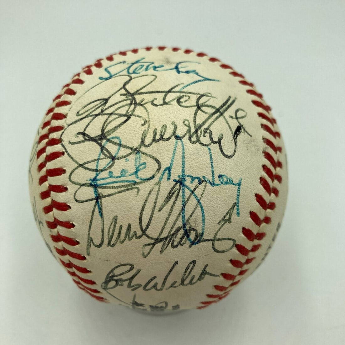 1981 Los Angeles Dodgers World Series Champs Team Signed Baseball Psa ...