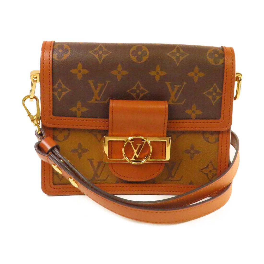 Louis Vuitton Lv Ghw Mini Dauphine Shoulder Bag Crossbody M45959 ...