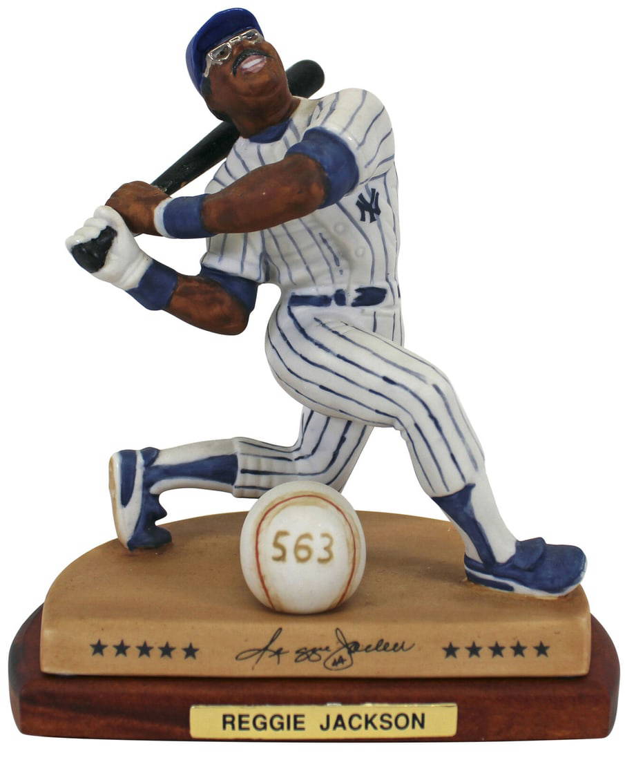 Yankees Reggie Jackson Sports Impressions Legendary Hitters Figurine Un ...