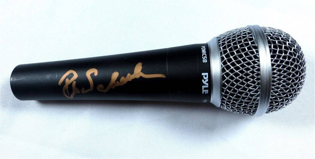 Rob Schneider Signed Autographed Microphone Snl Comedian Jsa Auction