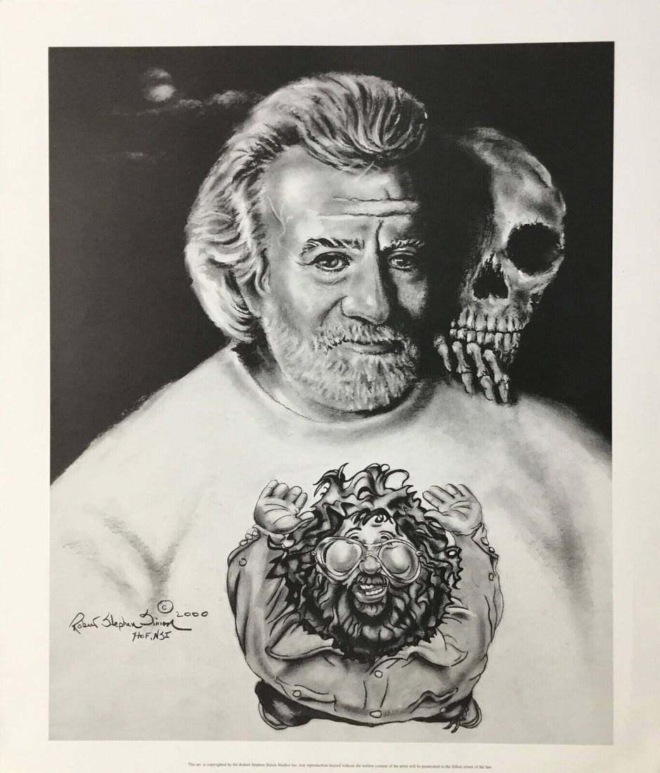 Robert Stephen Simon Jerry Garcia Of The Grateful Dead Offset ...