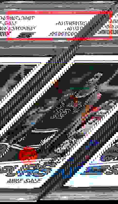 Mike Gale Signed 1977 Topps Card #79 San Antonio Spurs Psa/dna 185706 ...