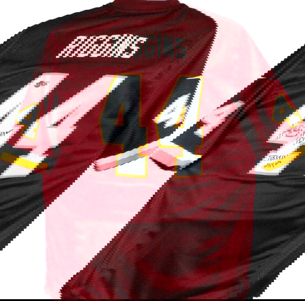 John Riggins Autographed Washington Nike Retired Player Jsy W/2 Insc ...