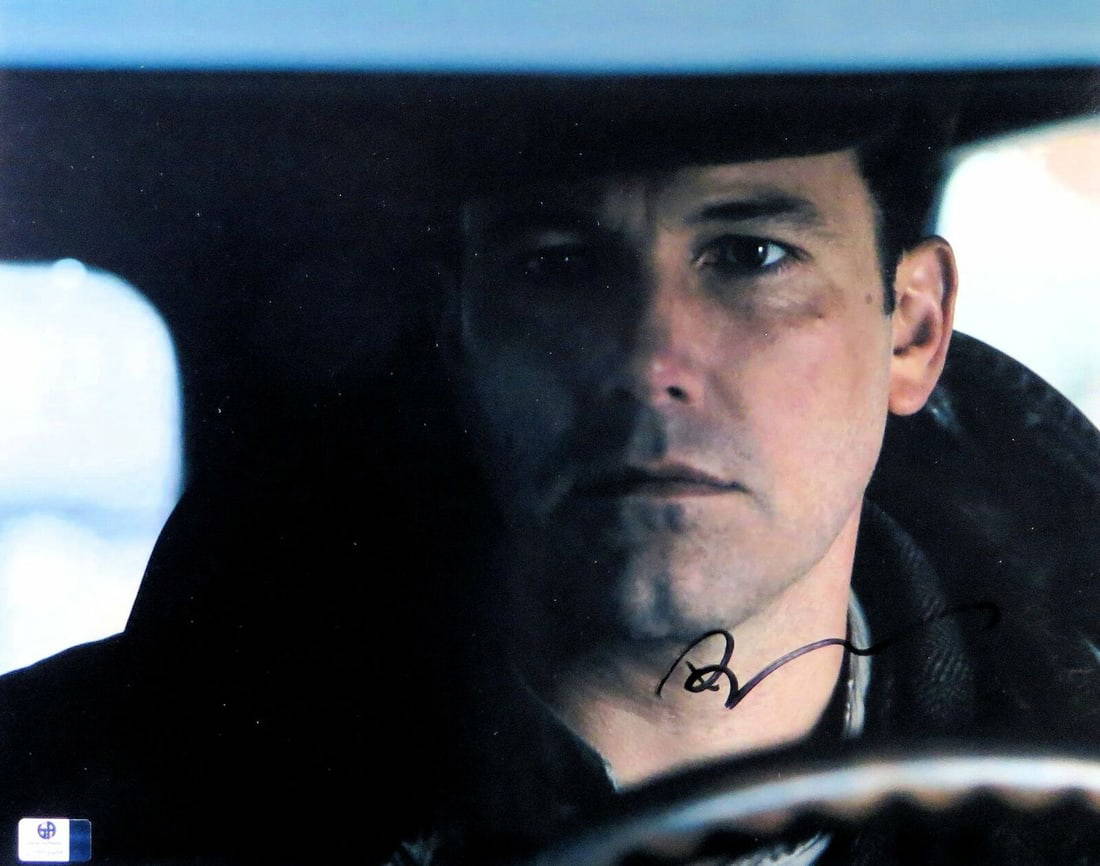 Ben Affleck Signed Autographed 11x14 Photo Close-up In Car Auction