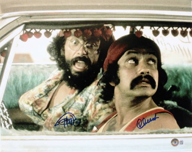Cheech Marin & Tommy Chong Up In Smoke Signed 11x14 Horizontal Car ...