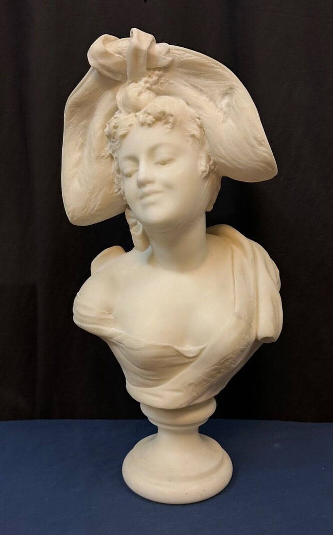 Marble Bust Of Woman Auction