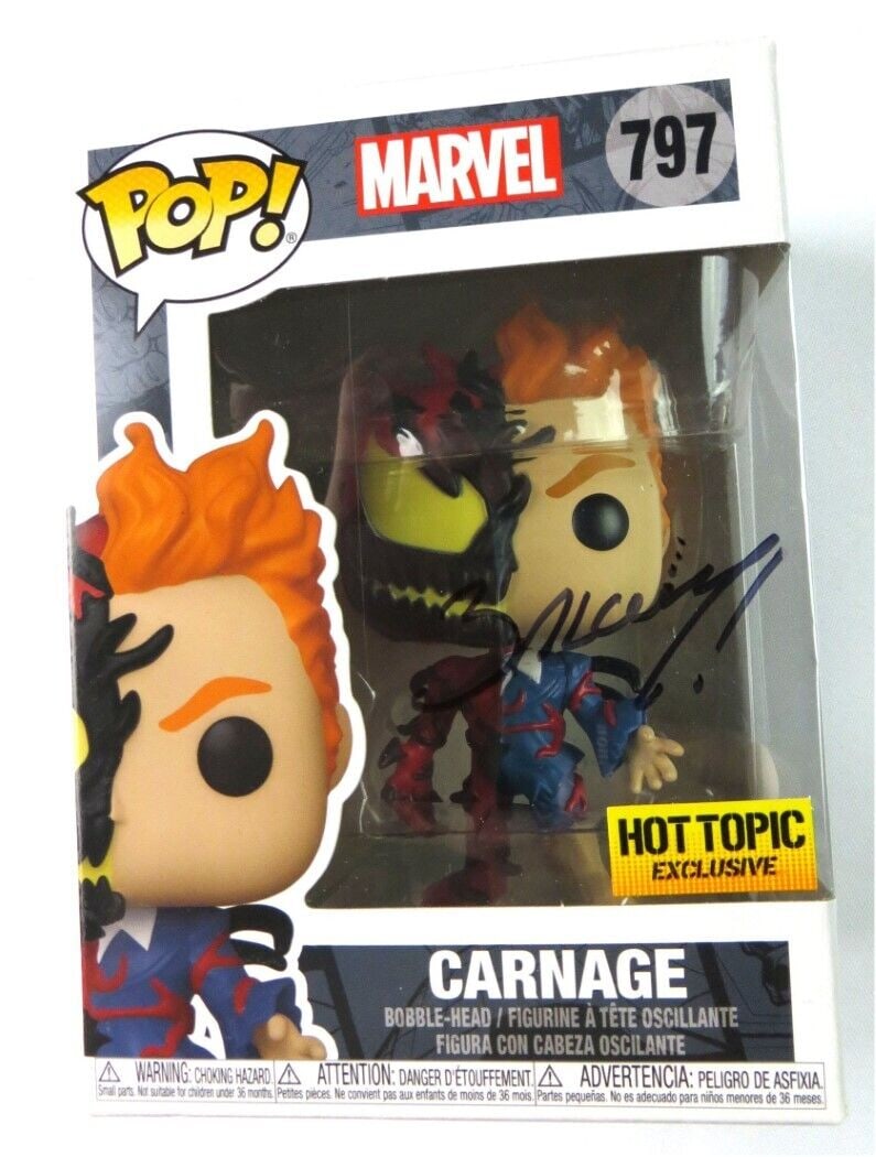 Mark Bagley Signed Autographed Funko Pop! Mavel Carnage Jsa Auction