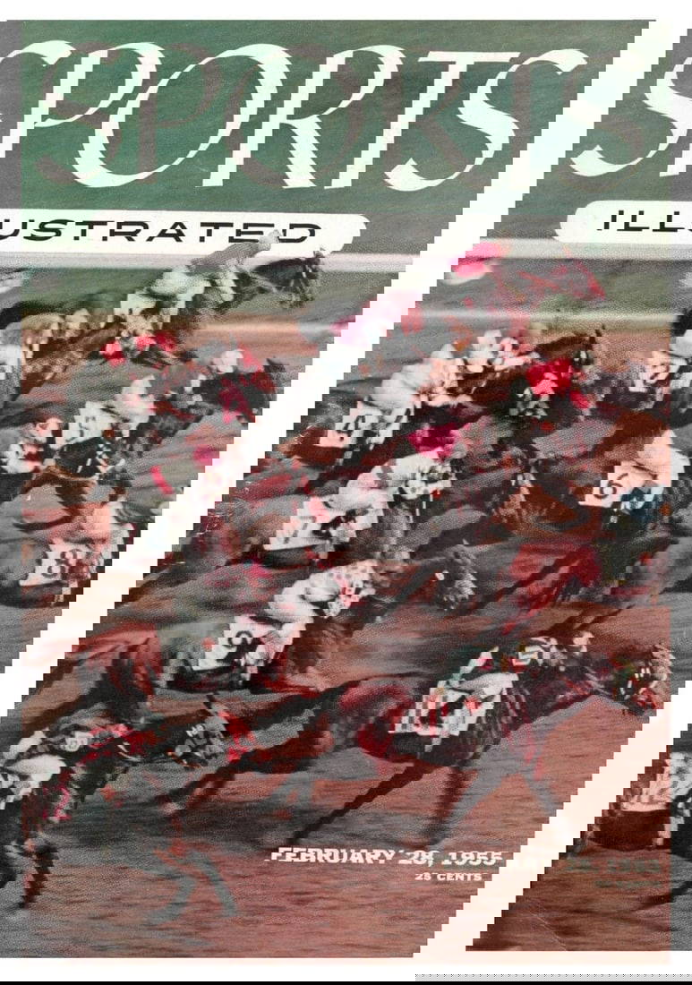 1955 Hialeah Horse Racing No Label Sports Illustrated Auction