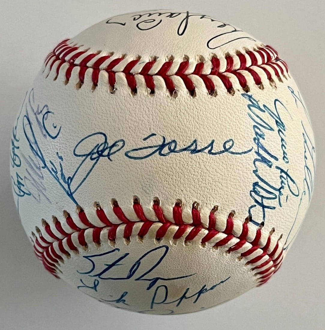 1993 St Louis Cardinals Team Signed Baseball-26 Signatures (torre/o ...