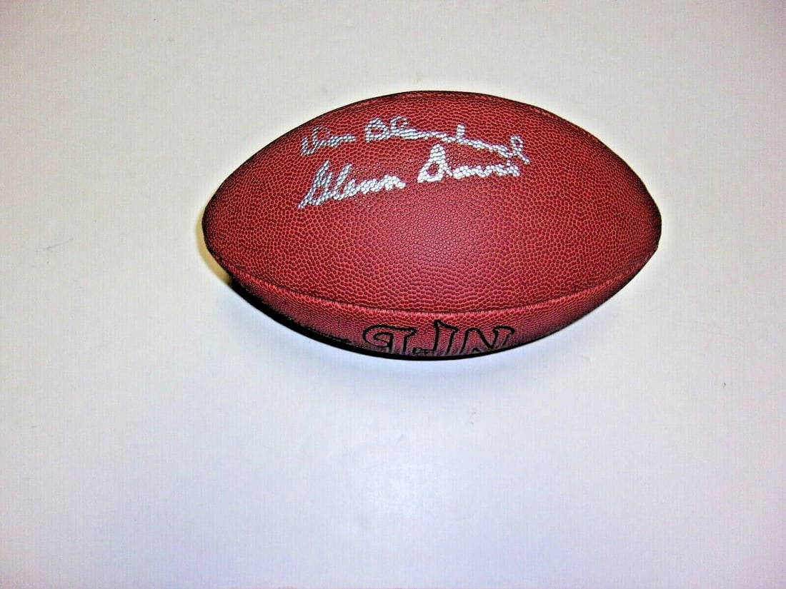 Doc Blanchard Glenn Davis Army Black Knights Heisman W/coa Signed ...