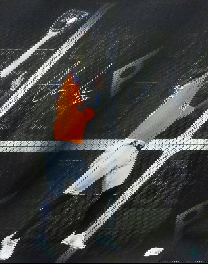 Chas Mccormick Autographed 16x20 Photo 2022 World Series Game 5 Astros ...