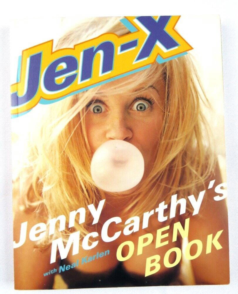 Jenny Mccarthy Signed Autographed Softcover Book Jen-x Open Book Jsa ...