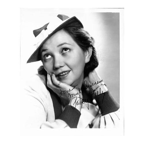 Patsy Kelly Actress Signed 8x10 B&w Photo Jsa Authenticated Auction