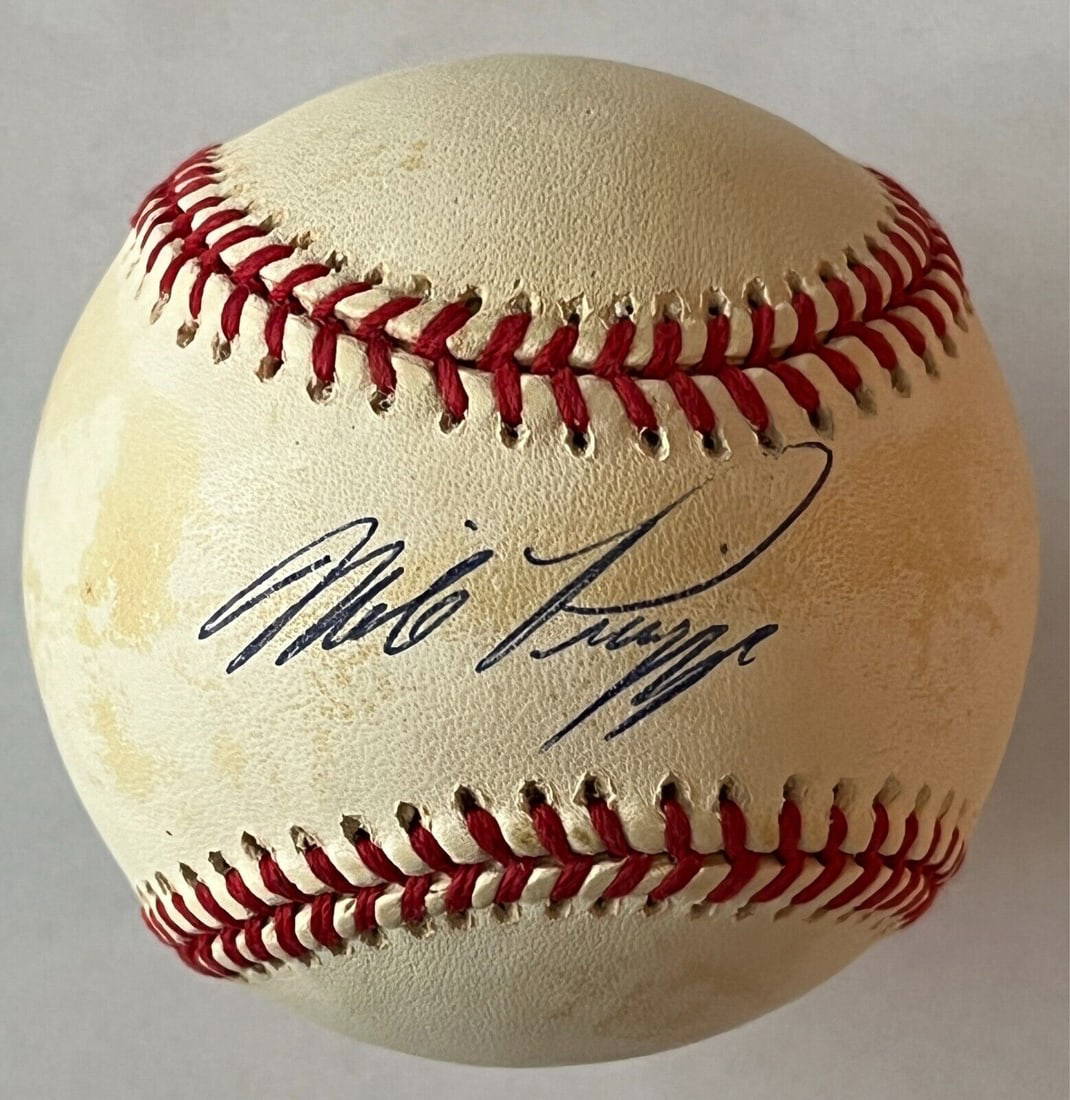 Mike Piazza Rookie Era Signed Rawlings National League Baseball Bas Auction