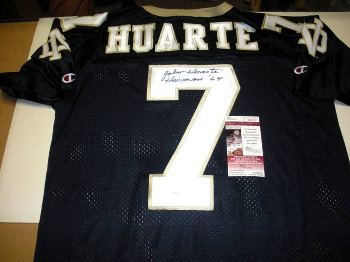 John Huarte Notre Dame Irish Jsa Coa Signed Licensed Champion Jersey