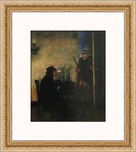 James Ensor The Scandalized Masks 16x14 Framed Print Realism