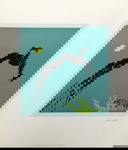 Steve Winwood Arc Of A Diver Album Art Signed By Tony Wright Limited ...