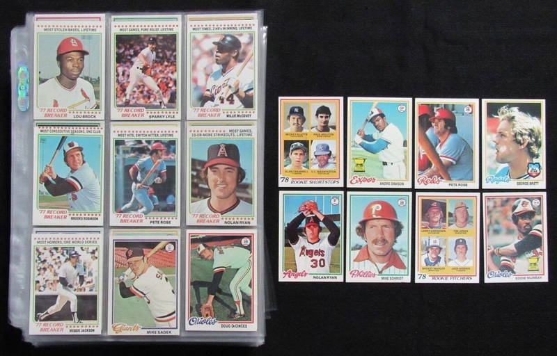 1978 Topps Baseball Complete Set (726) Murray Rc Ryan Schmidt 189829