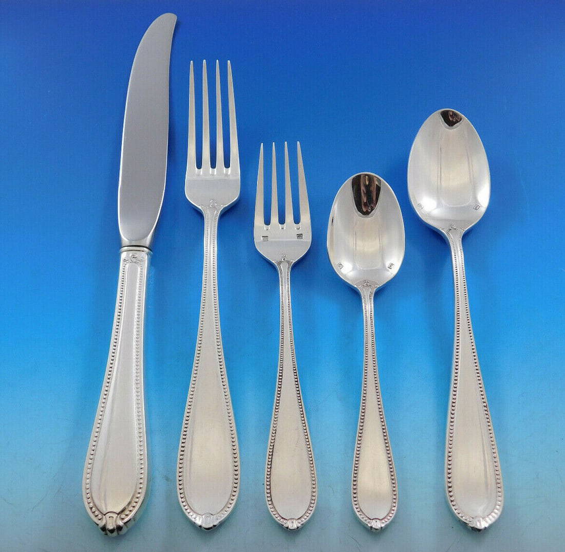 Triumph By Tuttle Sterling Silver Flatware Set For 8, 40 Pieces With ...