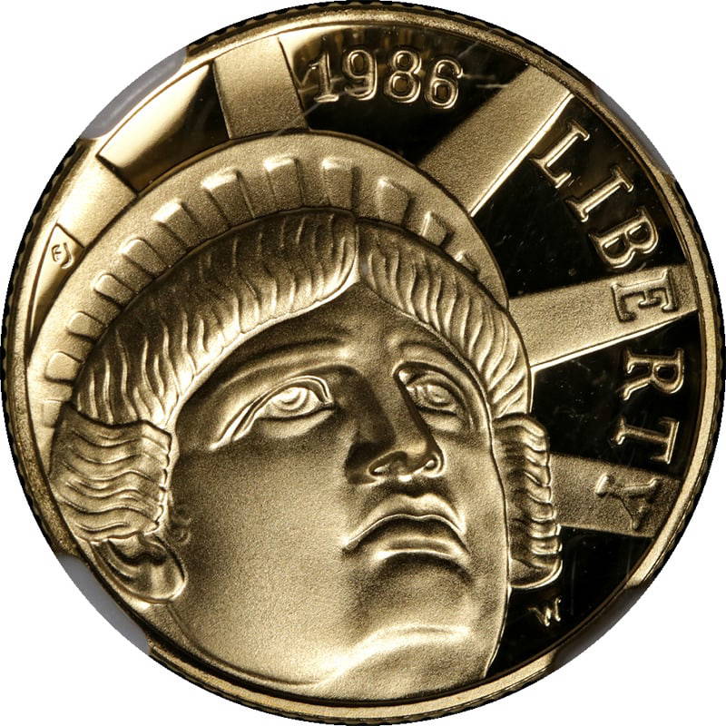 1986-w Statue Of Liberty Gold Commemorative Coin Ngc Pf70 Ultra Cameo ...