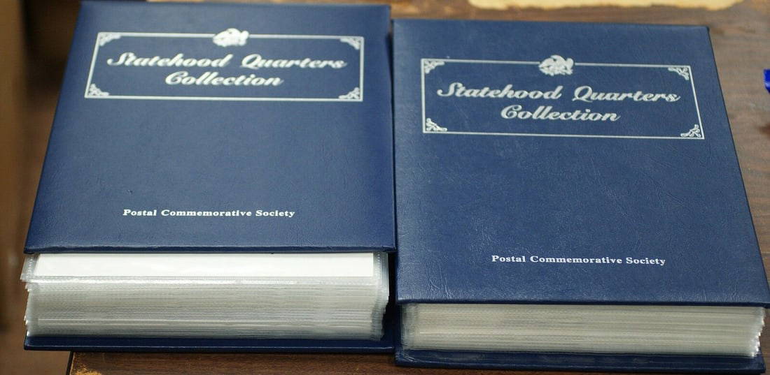 Pcs Complete Statehood Quarter Collection 100 Bu Coins Total P&d Mint W ...