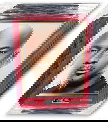 Michael Jordan Hand Signed Photo Uda Authentication