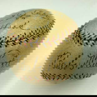 Babe Ruth - Autographed Baseball, Psa Auction