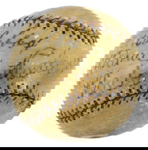 Babe Ruth - Autographed Baseball, Psa Auction