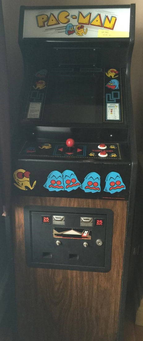Pac-man Cabaret Arcade Machine Auction