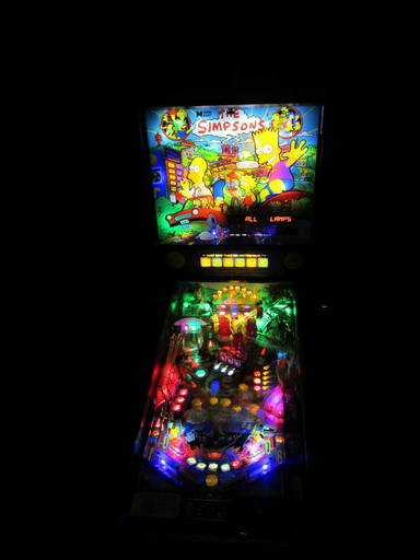 Simpsons Pinball Led Lighting Kit Custom Complete Led Kit