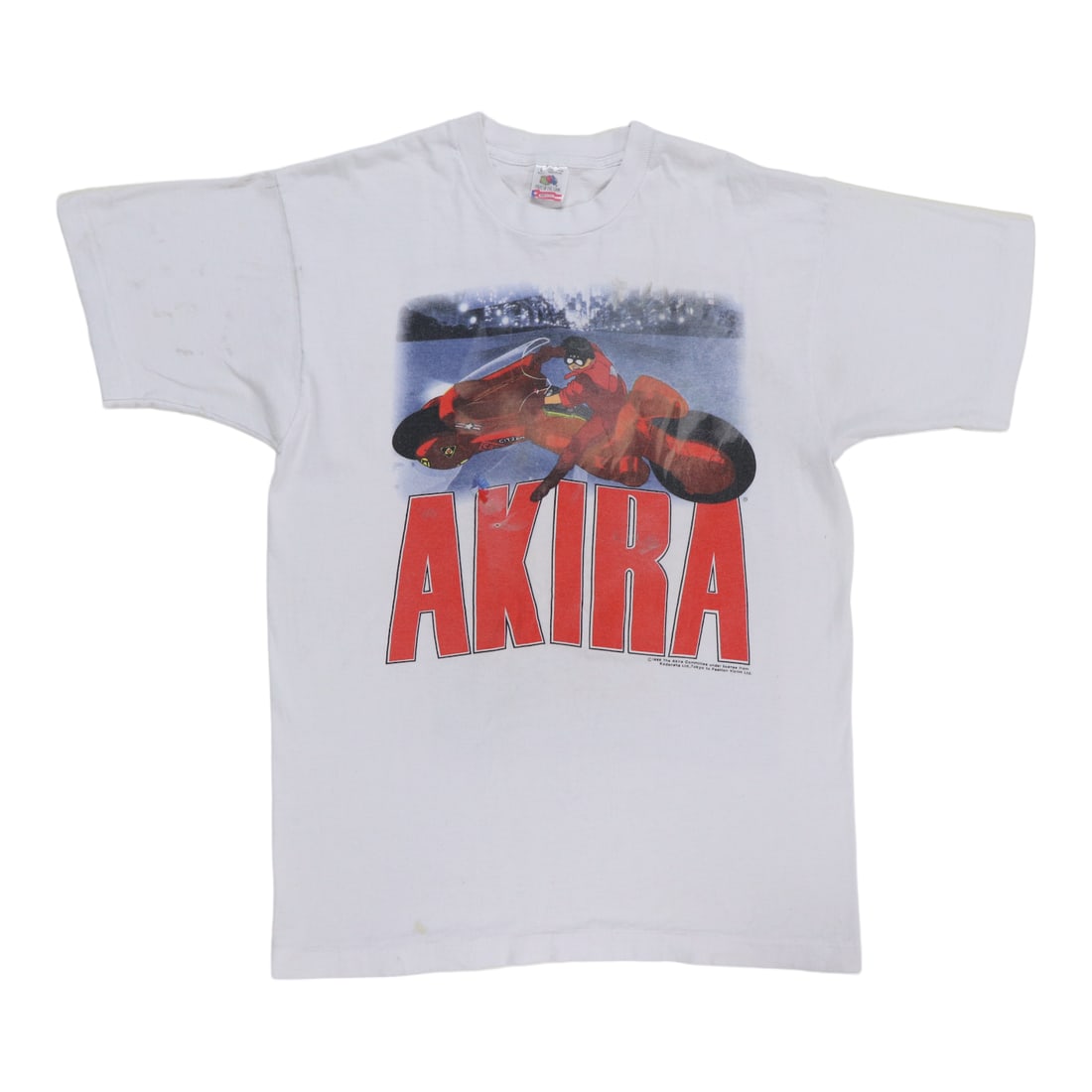 Vintage 1988 Akira Shirt Large White With Graphics Auction