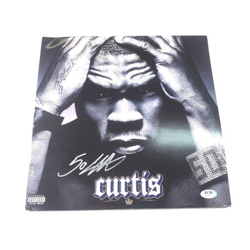 50 Cent Signed Curtis Lp Vinyl With Psa/dna Authentication