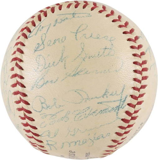 Roberto Clemente 1955 Rookie Signed Baseball Psa Authenticated 28 ...