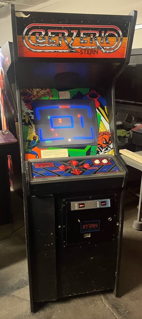 Rare 1980 Stern Berzerk Arcade Machine Fully Operational - Apr 28, 2025 ...