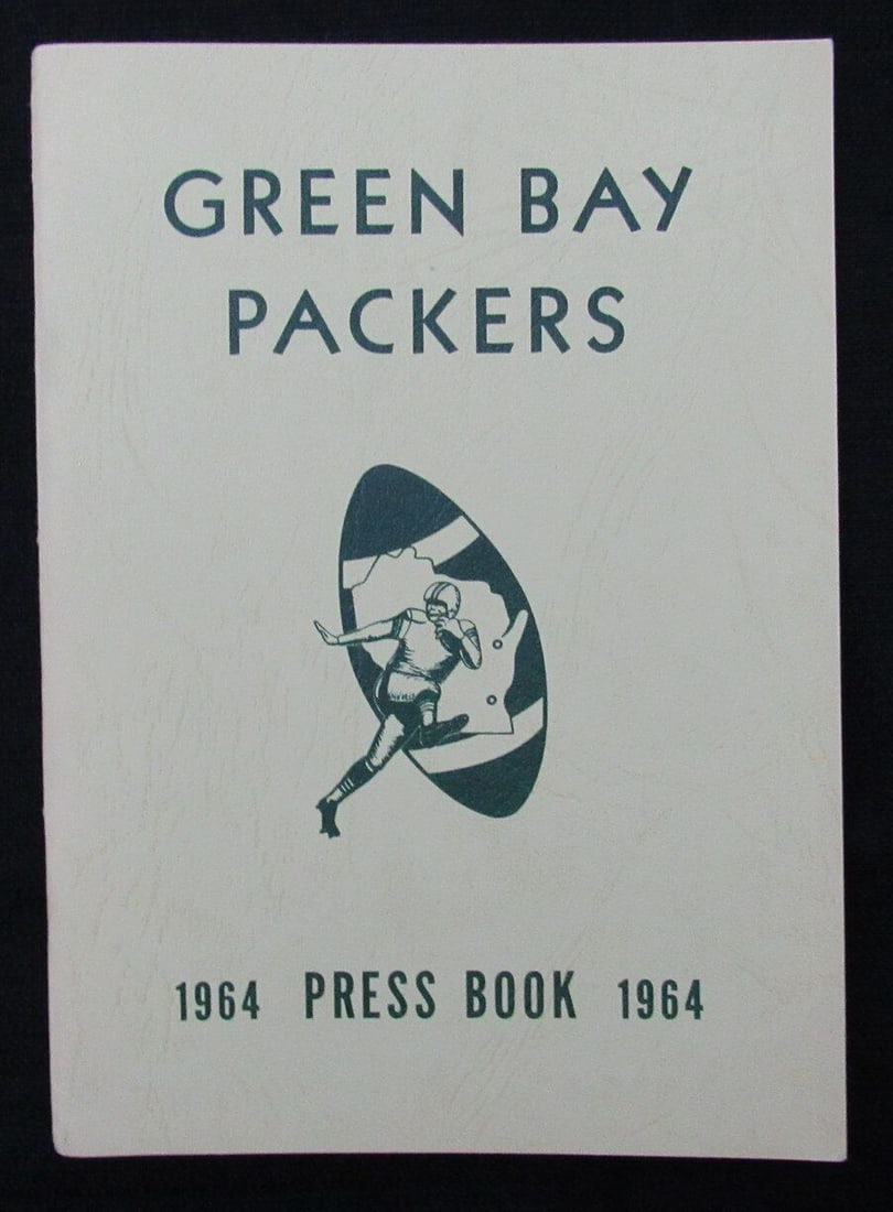 1964 Green Bay Packers Vintage Press Media Guide 56 Pages - May 29 ...