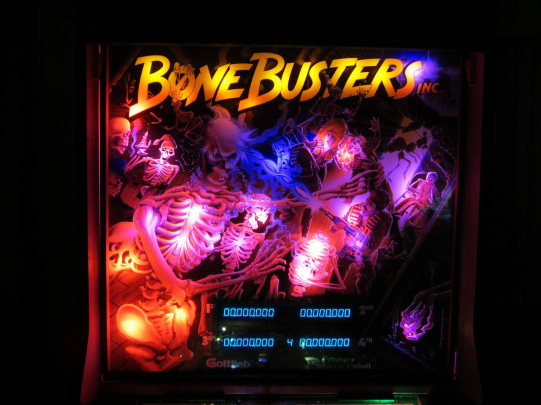 Bone Busters 2023 Non-ghosting Super Bright Led Pinball Kit Auction