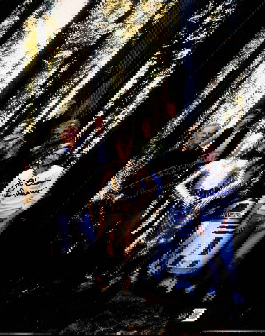 Star Wars Rotj Producers Signed 11x14 Photo By Watts & Bloom Beckett ...