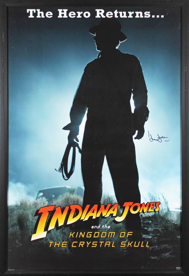Buy Harrison Ford Signed Indiana Jones Kingdom Of The Crystal Skull ...