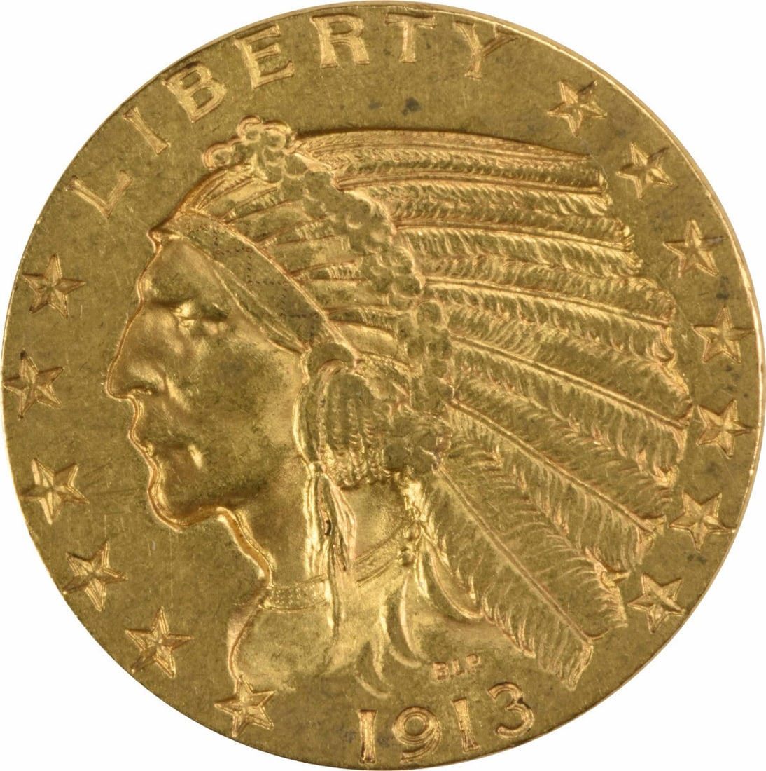 1913 $5 Gold Indian Coin Au By Bela Lyon Pratt - Jul 14, 2025 | Mynt ...