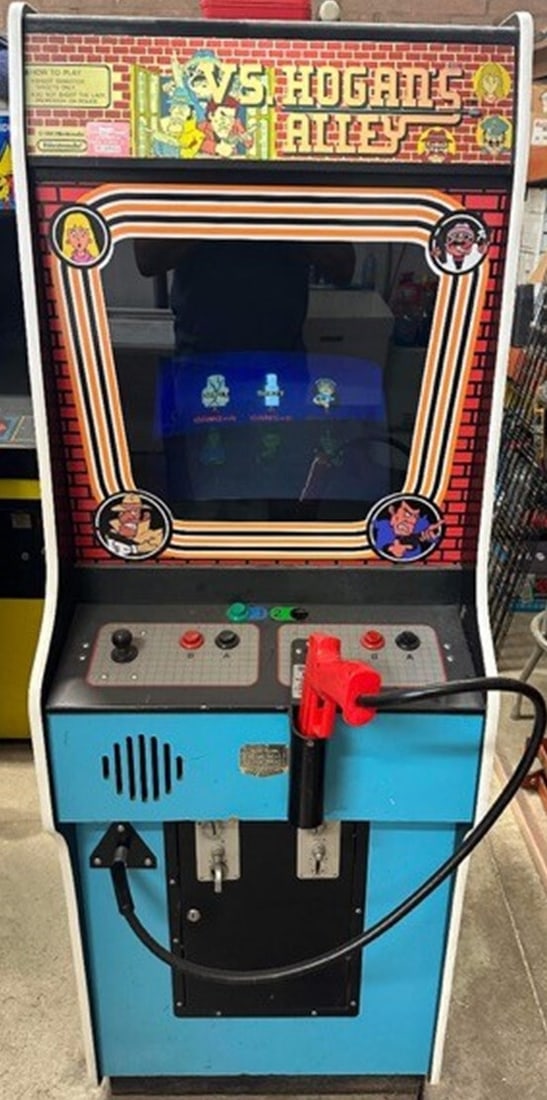 Rare 1987 Nintendo Hogan's Alley Vs Arcade Machine With Gun - Jul 25 ...