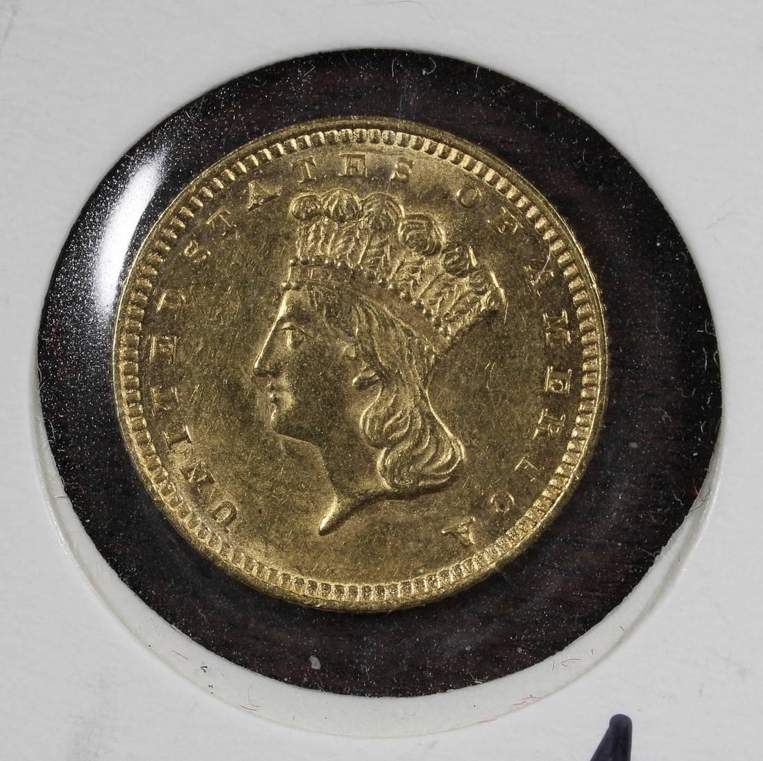 1874 Gold One Dollar Type 3 Coin Philadelphia G$1 Auction