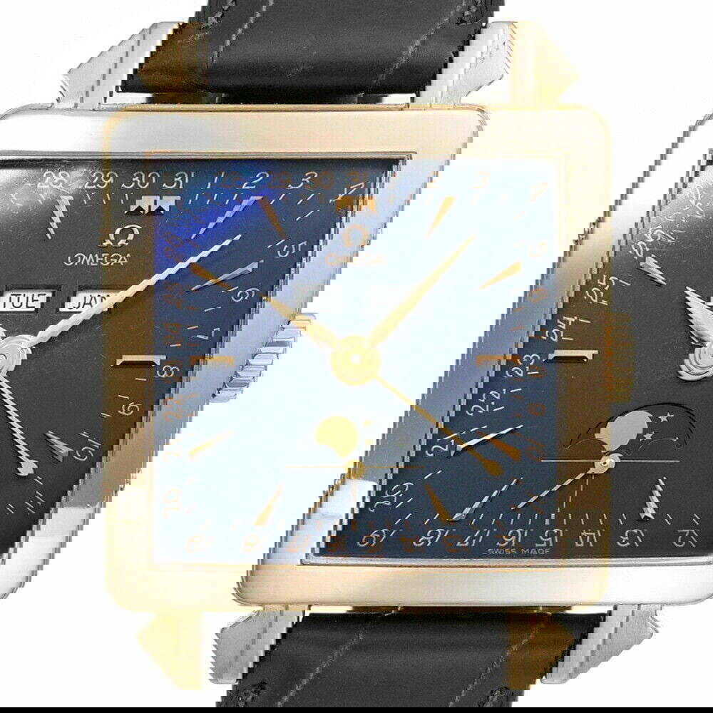 Omega Museum Collection Cosmic 1951 Limited Men's Watch Pink Gold Blue ...