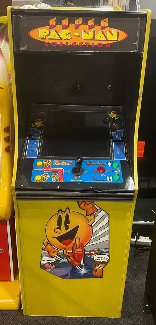 2008 Multicade Pac-man Arcade Machine With New Lcd Monitor - Aug 01 ...